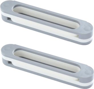 NUOBESTY 2 Stück Wandmontiertes Faltbares Schuh Hausschuhhalter aus Robustem mit Klebefreiem Befestigungssystem Platzsparend und Vielseitig für Slipper und Han