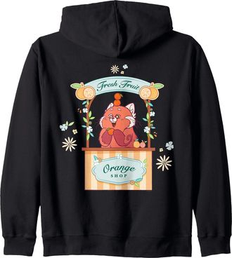 Pixar Disney & Pixars Turning Red Panda MEI Orange Fruit Cute Kapuzenjacke