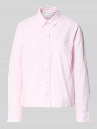 Vila Regular Fit Hemdbluse mit Brusttasche Modell Darma