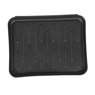 Cabilock wasserdichte Schuhablage mit Rutschfestem Boden und Erhöhtem Rand Multifunktionale Kunststoff aufbewahrungsplatte für Schuhe Stiefel Haustierfutter Pf