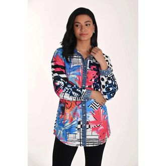 Frank Lyman Design Femme, Blouses et Chemises, Multicolore, Taille: 44 FR Chemise