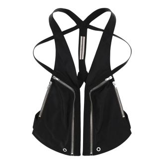 Rick Owens Temple Bauhaus Weste - - Jackets - Herren - Schwarzk - L