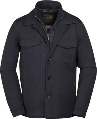 Moorer Homme, Vestes, Bleu, Taille: L Torquato-Tz