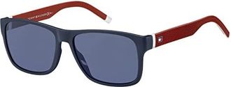 Tommy Hilfiger Lunettes de Soleil TH 1718/S BLUE/BLUE 56/16/145 homme