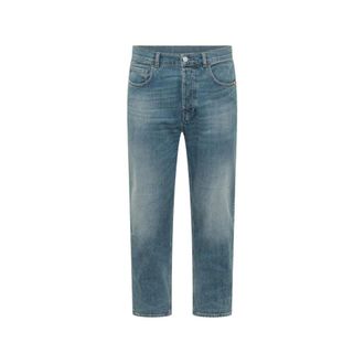 Amish Homme, Jeans, Bleu, Taille: W32 Jeans droits