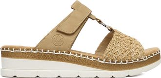 Rieker Pantoletten Rieker CEO-V1243-60 Beige
