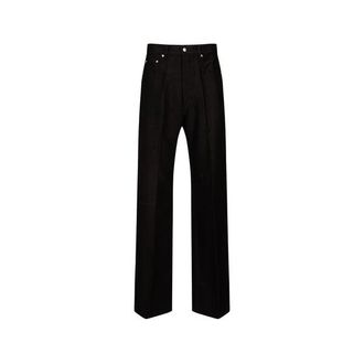 Rick Owens Pantalon droit &agrave; plis Geth