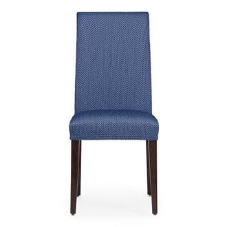 Eysa packen sie 2 elastischer stuhlsussen mit rückenlehne blau Design Luz