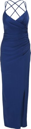 Vera Mont Damen Abiballkleid figurbetont Festival Blue,42