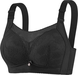 Generic Il sagit dun soutien-gorge de grande taille avec un look sans bretelles qui donne aux seins un look fin et doux en pur coton sans armatures qui expose