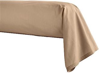 Essix Bezug für Nackenrolle aus Baumwollperkal, Première, Dune, 43 x 230 cm