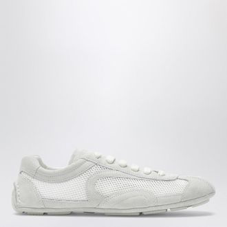 Prada Montecarlo Re-Edition 2005 Sneaker aus wei&szlig;em Leder und Mesh