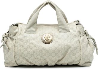 Gucci Shopper - Medium Guccissima Hysteria Tote - Gr. unisize - in Wei&szlig; - f&uuml;r Damen