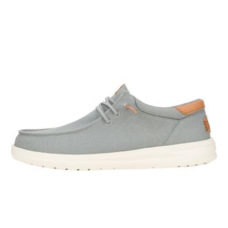 HeyDude Paul Canvas, Zapatillas sin Cordones para Hombre, Monument Grey, 45