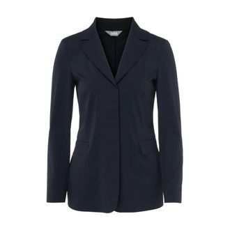 Max Mara Femme, Vestes, Bleu, Taille: 44 FR Blazer Gelada