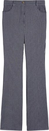 Pennyblack Femme, Pantalons, Bleu, Taille: 34 FR Pantalon Droit