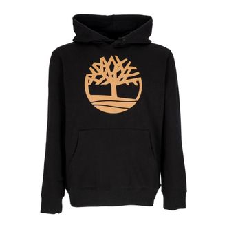 Timberland Tree Logo Hoodie Schwarz Weizen - - Sweatshirts & Hoodies - Herren - Schwarzk - S