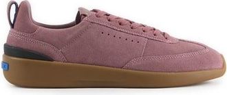 Geox Baskets GXRB-02 &agrave; lacets en cuir velours