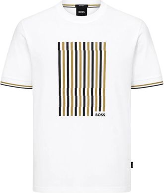 HUGO BOSS Homme, Tops, Blanc, Taille: 2XL T-shirt C-Thompson 41