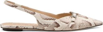 Stuart Weitzman Femme, Chaussures, Beige, Taille: 38 1/2 EU Ballerinas