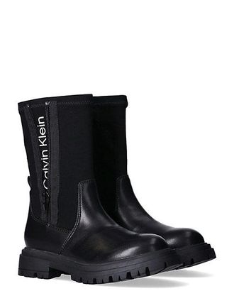 Calvin Klein Kinder-chelsea-boots Mit Praktischem Rei&szlig;verschluss - Black - M&auml;dchen - 30