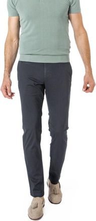Bugatti Herren Chino blau Baumwolle