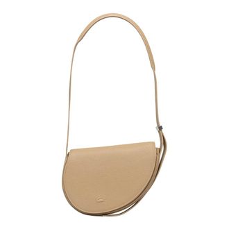 Lacoste Sac &agrave; bandouli&egrave;re Smash Court - Femme - Sacs - Beige - Taille: ONE Size