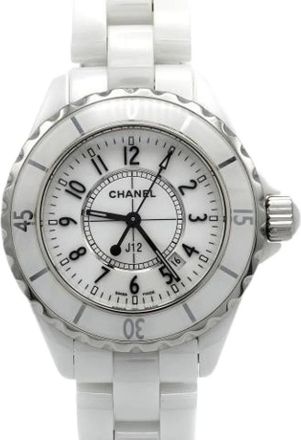 Chanel Montre vintage doccasion - Femme - Pre-owned - Blanc - Taille: ONE Size