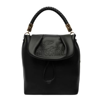 Love Moschino Nylon Rucksack - - Bags - Damen - Schwarzk - ONE SIZE