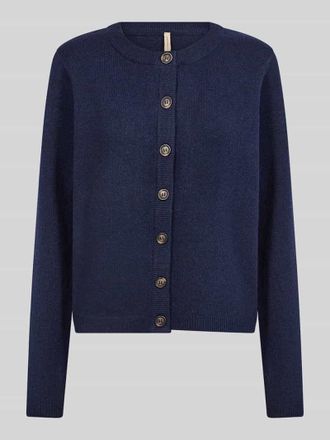 Soyaconcept Cardigan mit kontrastierenden Kn&ouml;pfen