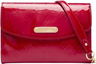 Louis Vuitton Pre-owned Cuir sacs-louis-vuitton - Femme - Pre-owned - Rouge - Taille: ONE Size