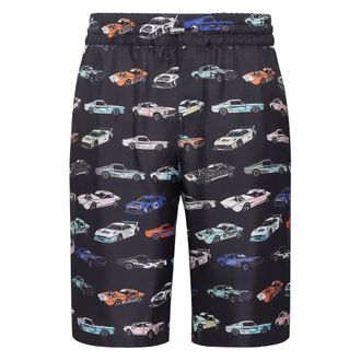 Philipp Plein Homme, Shorts, Multicolore, Taille: 3XL Silk Cool Kid Shorts Cars Racing