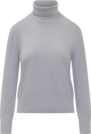 Calvin Klein Femme, Pulls, Gris, Taille: 34 FR Lacey Turtleneck