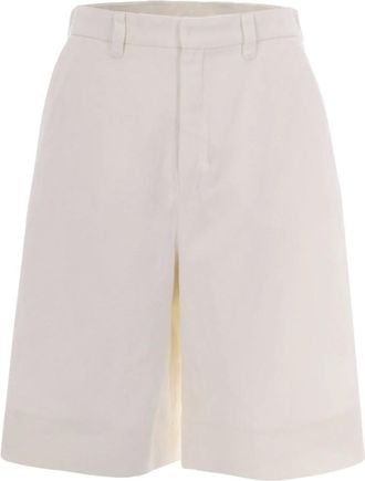 Max Mara Femme, Shorts, Blanc, Taille: 38 FR Bermuda