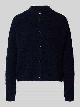 Gestuz Regular Fit Strickjacke mit Alpaka-Anteil Modell Alpha