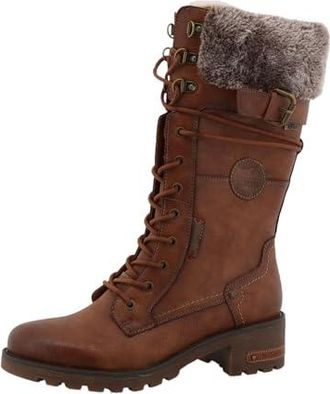 Mustang Jeans Bottes Femme 15M0082003, Pointure:40 EU, La Couleur:Marron