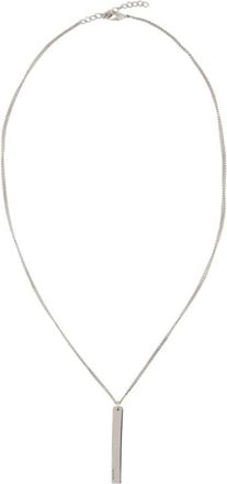 Maison Margiela Numerische Bar-Halskette - - Accessories - unisex - Grau - ONE SIZE