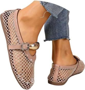 Generic Chaussures d&eacute;contract&eacute;es l&eacute;g&egrave;res en Toile pour Femmes Confortables et Respirantes avec Semelle Souple pour Un Usage Quotidien et Occasions (Khaki, 36)