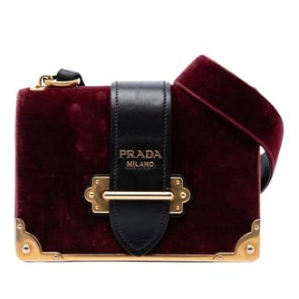 Prada Sac bandouli&egrave;re vintage Pre-owned - Femme - Pre-owned - Rouge - Taille: ONE Size