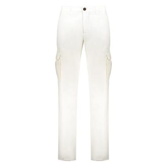 Moorer Straight Hosen - - Trousers - Herren - Wei&szlig; - M