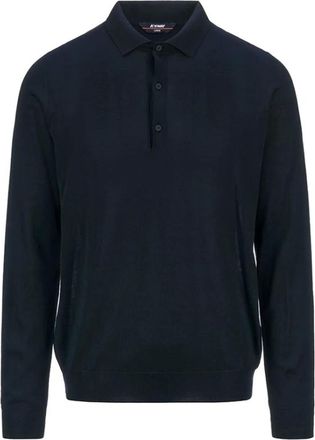 K-Way Homme, Pulls, Bleu, Taille: XL Rey Polo Knit