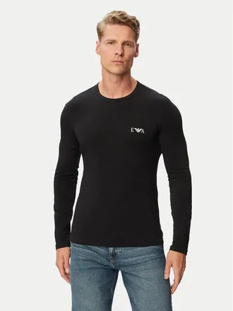 Emporio Armani Longsleeve EM000383 AF25018 UC001 Schwarz Regular Fit