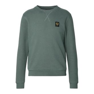 Belstaff Klassisches Sweatshirt - - Sweatshirts & Hoodies - Herren - Gr&uuml;n - L