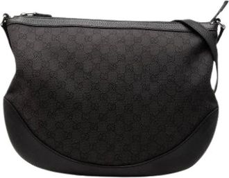 Gucci Sac bandouli&egrave;re vintage doccasion - Femme - Pre-owned - Noir - Taille: ONE Size