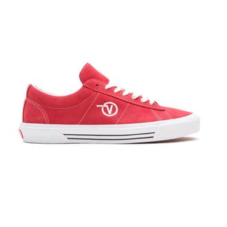 Vans Femme, Chaussures, Rouge, Taille: 37 EU Sid Suede Baskets