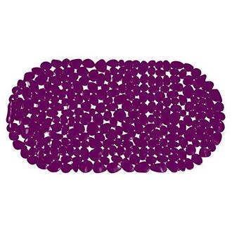 MSV Badewannenmatte, Violett, 12 cm cm, Kunststoff
