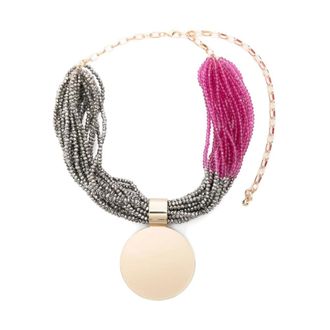 Antonelli Femme, Accessoires, Gris, Taille: ONE Size Damian Necklace
