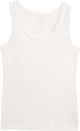 Tom Tailor 1045540 Haut, 10315-Whisper White, XL Femmes