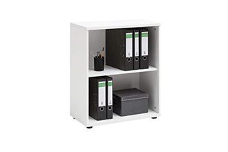 Schildmeyer M&ouml;belpartner Milo Regal, wei&szlig;, ca. 65,1 x 34,5 x 77,3 cm