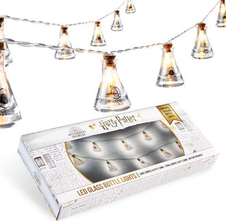Harry Potter LED Lichterkette Batterie Warmwei&szlig; mit Zaubertrank Motiven, 10 LED Deko Licht String Lights 1.65 m